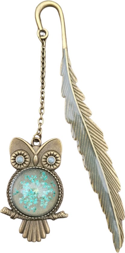 boekenlegger metaal - bookmark – bladwijzer – boekenlegger dieren veer ...