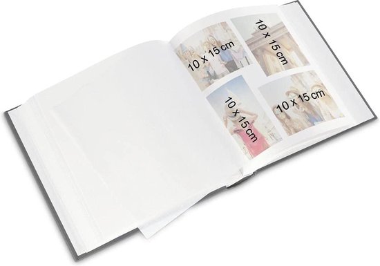 Jumbo Fotoalbum Singo (fotoboek 30x30 cm, album met 100 witte pagina's ...