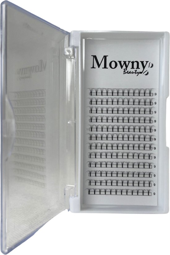 Mowny Beauty - 8D premade fans - 9mm - Wimperextensions - Russisch ...