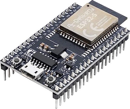 AZDelivery ESP32S Dev Kit C V4 NodeMCU WLAN WiFi Development Board kompatibel mit... | bol.com