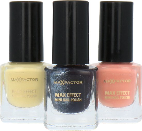 Max Factor Set 32 Mini Nagellak - 3 x 4,5 ml (set van 3) | bol