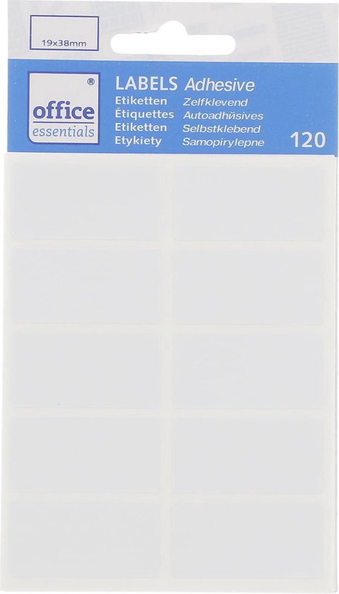 Office Essentials Zelfklevende etiketten | Labels Adhesive ...