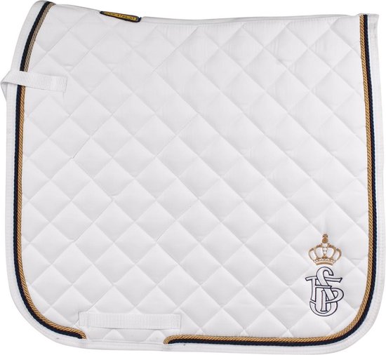 Kfps Zadeldek Royal Friesian - White - dressuur Full | bol