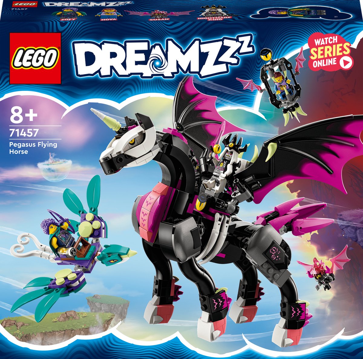 LEGO DREAMZzz Pegasus het Vliegende Paard Fantasie Dier Speelgoed ...
