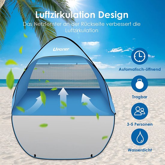 Luxe strandtent – Tent Strand – beach tent | bol
