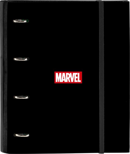 Ringmap Marvel Zwart (27 x 32 x 3.5 cm) | bol