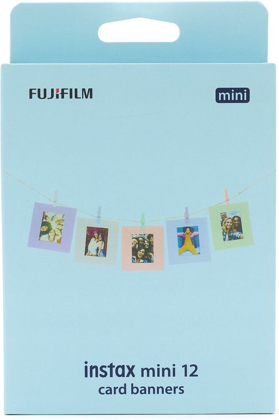 instax mini 12 card banner | bol