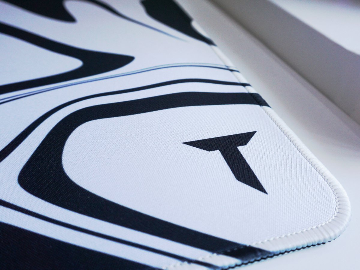 Tommiboi muismat - First collectie Wit- xxl muismat - 90x40 cm – Anti ...