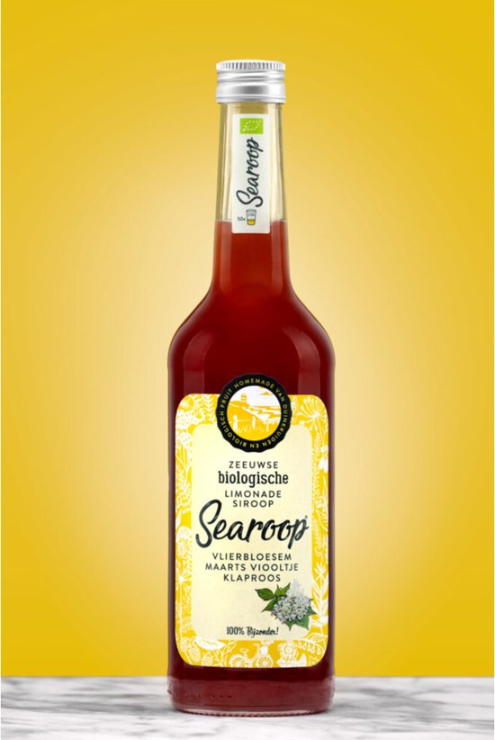Searoop Biologische Limonade Siroop Vlierbloesem Maarts Viooltje ...