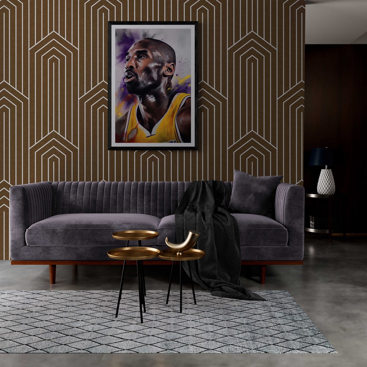 Basketbal Poster - Kobe Bryant Poster - Kobe - Lakers - Abstract Poster ...