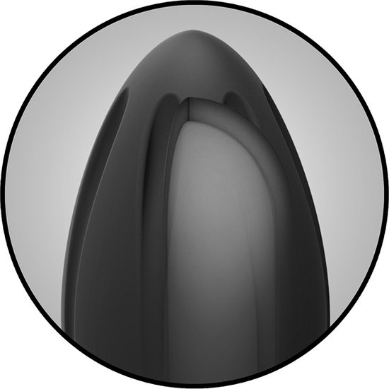 Doc Johnson Dual Density Anale Slang Siliconen black | bol.com