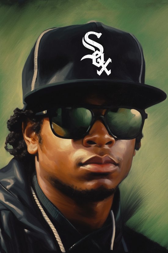 Muziek Poster - Eazy E - Rapper Poster - Rapo Poster - NWA poster ...