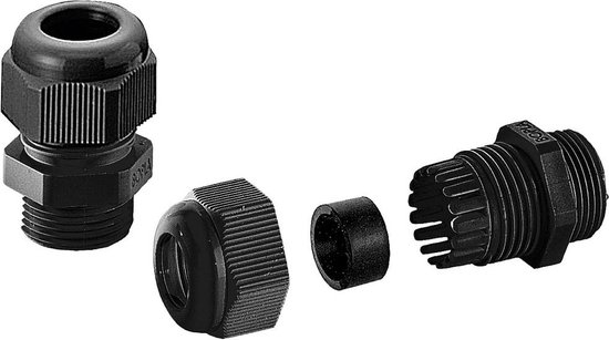 Bopla 12002601 Wartel M40 Polyamide Zwart (RAL 9005) 1 stuk(s) | bol