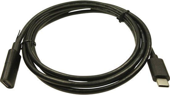 Cliff USB-kabel USB-C bus, USB-C stekker 1.50 m Zwart FCR72004 | bol