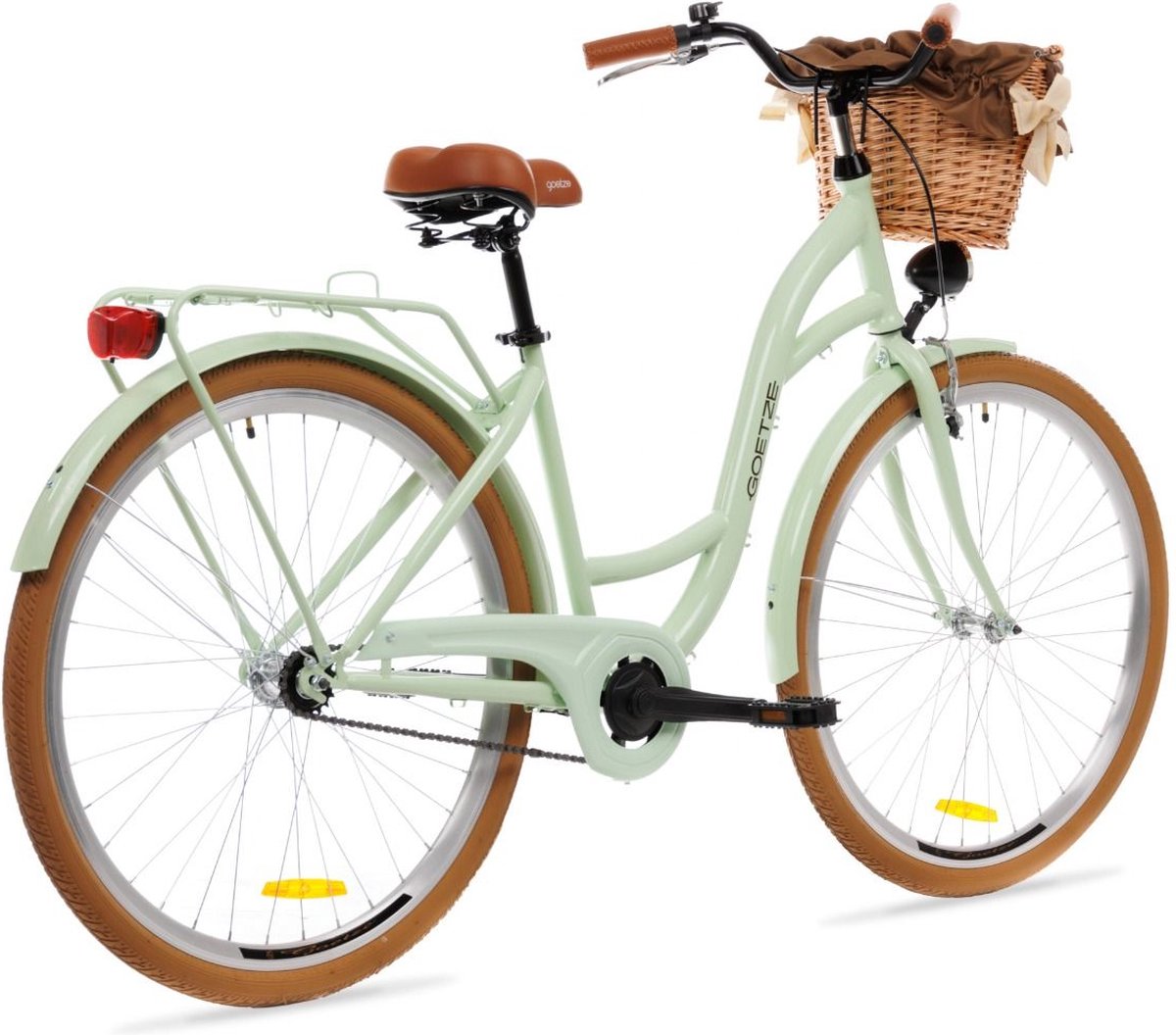 Goetze Style Vintage retro stadsfiets damesfiets hollandwiel 28 inch ...