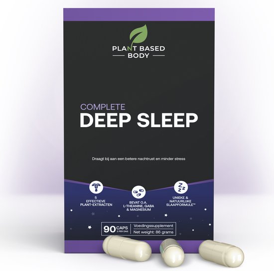 Complete Deep Sleep - Slaap Capsules - Nachtrust - Natuurlijk - Plant ...