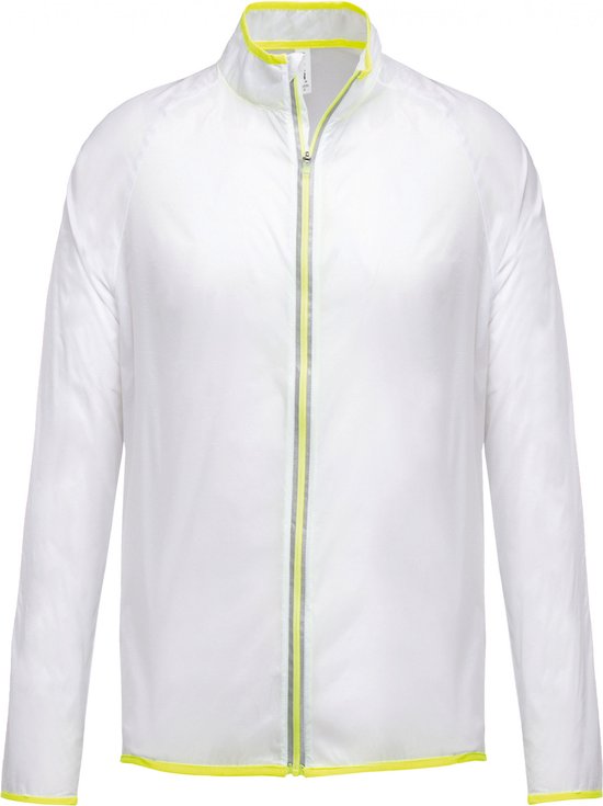 Jas Unisex L PROACT Lange mouw Transparent White 100% Polyamide | bol.com