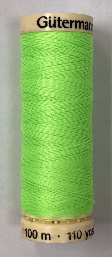 Gutermann neon garen - fel groen - 100 m - naaigaren - 100% polyester ...