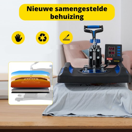 Arvona Transferpers - Sublimatie Printer - Heat Press Machine ...