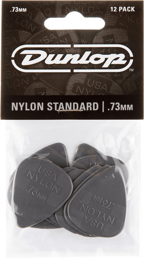 Dunlop Nylon Standard .73 Plectrum 12-Pack - Plectra | bol