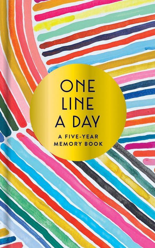 Chronicle Books Rainbow One Line a Day - Dagboek voor 5 jaar - Memory ...