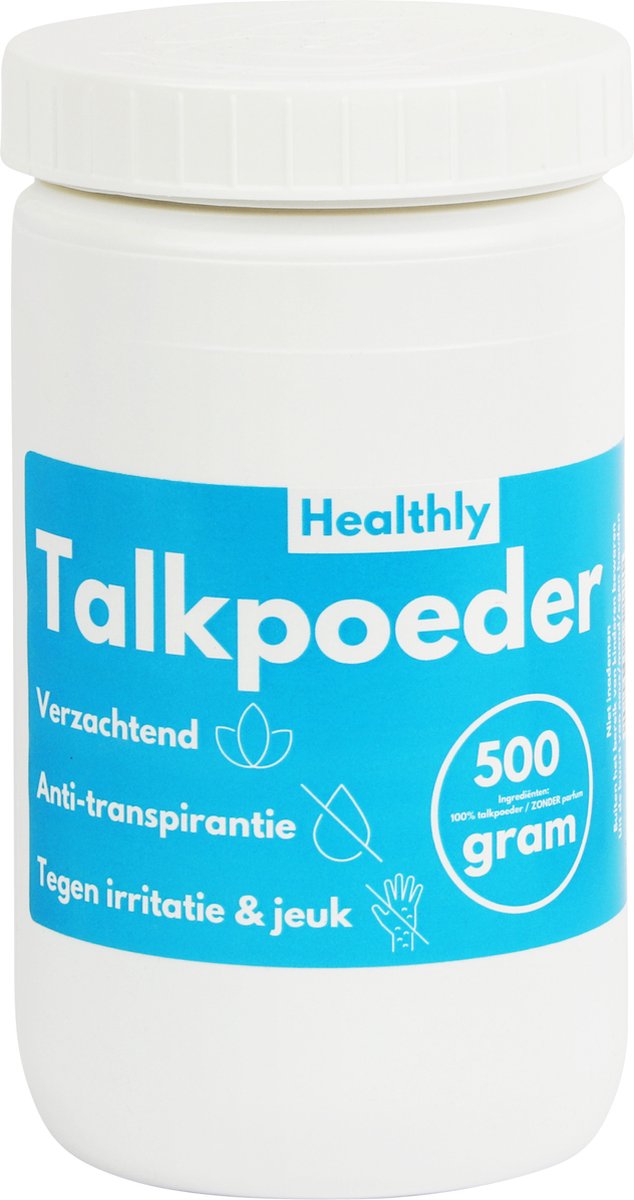 Healthly Talkpoeder Volwassenen - Ongeparfumeerd - 500 gram pot ...