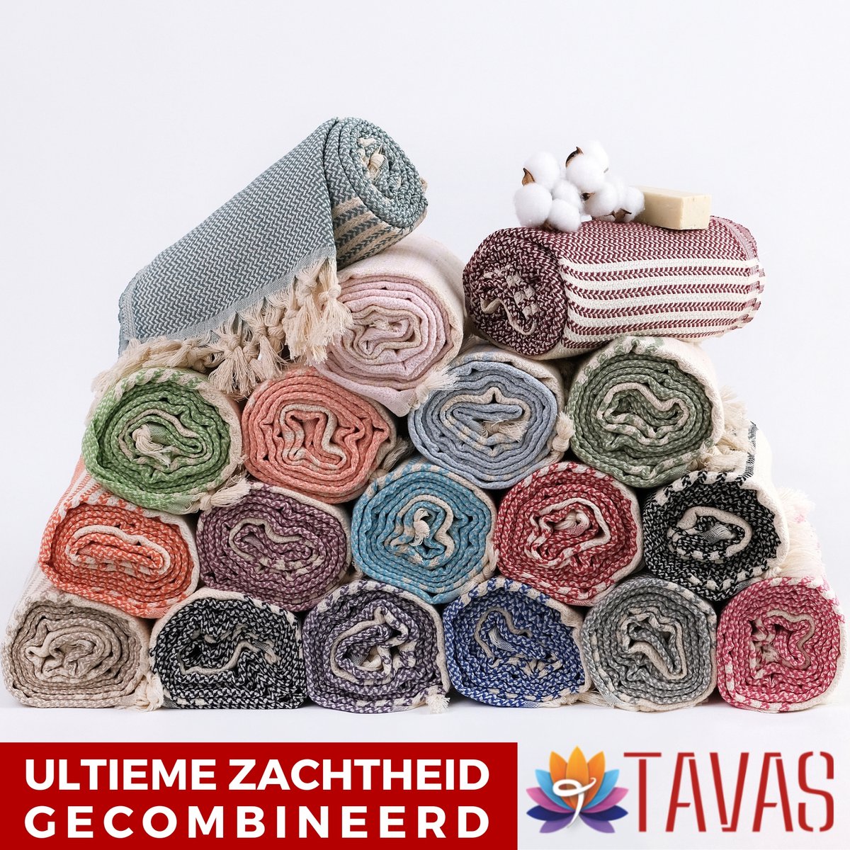 Amsterdam Hamamdoek Stranddoek Grijs %100 Katoen XL 100x180cm ...