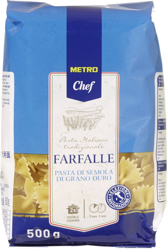 METRO Chef Farfalle 500 gram | bol