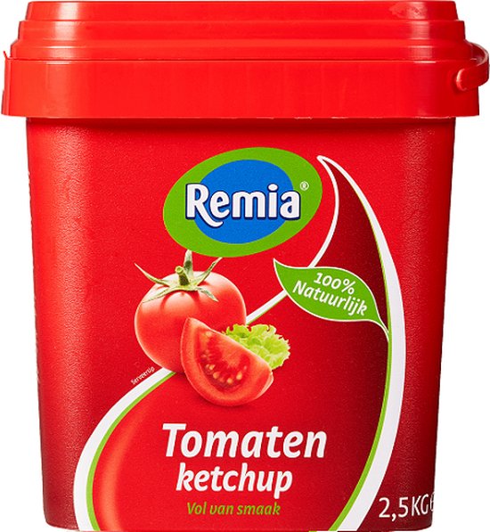 Remia Tomatenketchup, emmer 2,5 ltr | bol.com