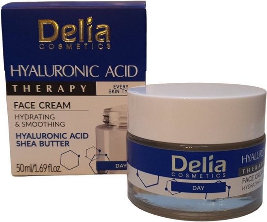 DELIA Hyaluronic Acid Face Cream 50 ML | bol.com