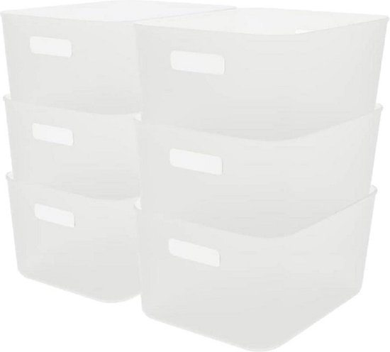 Opbergmand, plastic opbergdozen, Meerdere kleuren voor kastorganisator ...