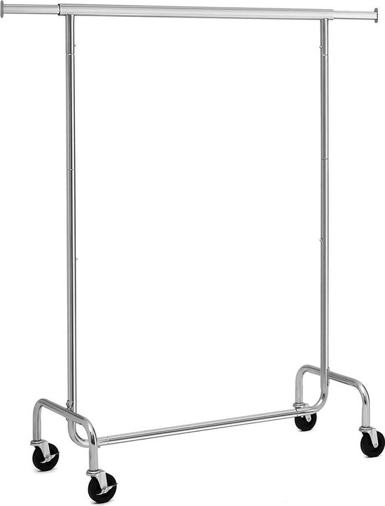 Rootz Garderoberek - Kledingrek - Kledingrek op Wielen - Verstelbaar ...