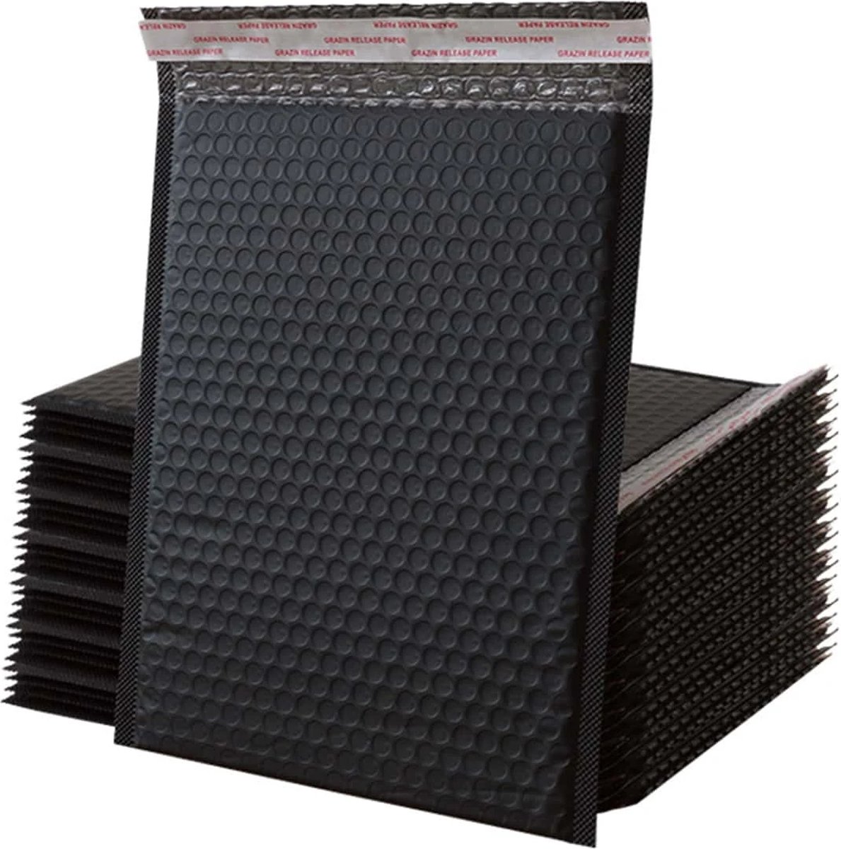 Zwarte Bubbeltjes Envelop -Bubbel Enveloppe - Gekleurde Enveloppen ...