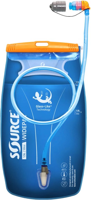 Source drinksysteem Widepac Hydration System 23 - 1.5L - Alpine Blauw | bol.com