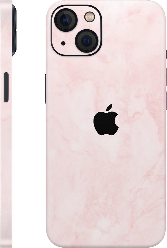 DODO Covers - iPhone 13 Pink Marble Cover / Telefoonsticker / iPhone ...