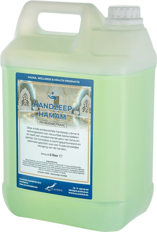 Handzeep Hamam 5 liter - navulling | bol