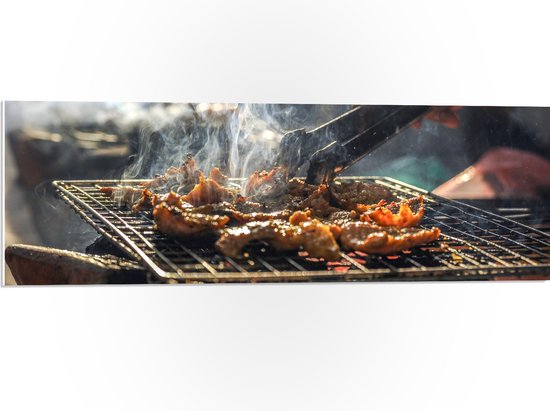 PVC Schuimplaat- Barbecue - Kool - Rook - Tang - Vlees - Bakken - Eten ...