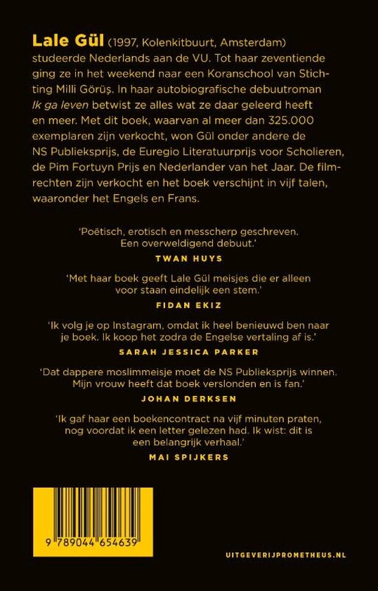 Ik ga leven, Lale Gül | 9789044654639 | Boeken | bol.com