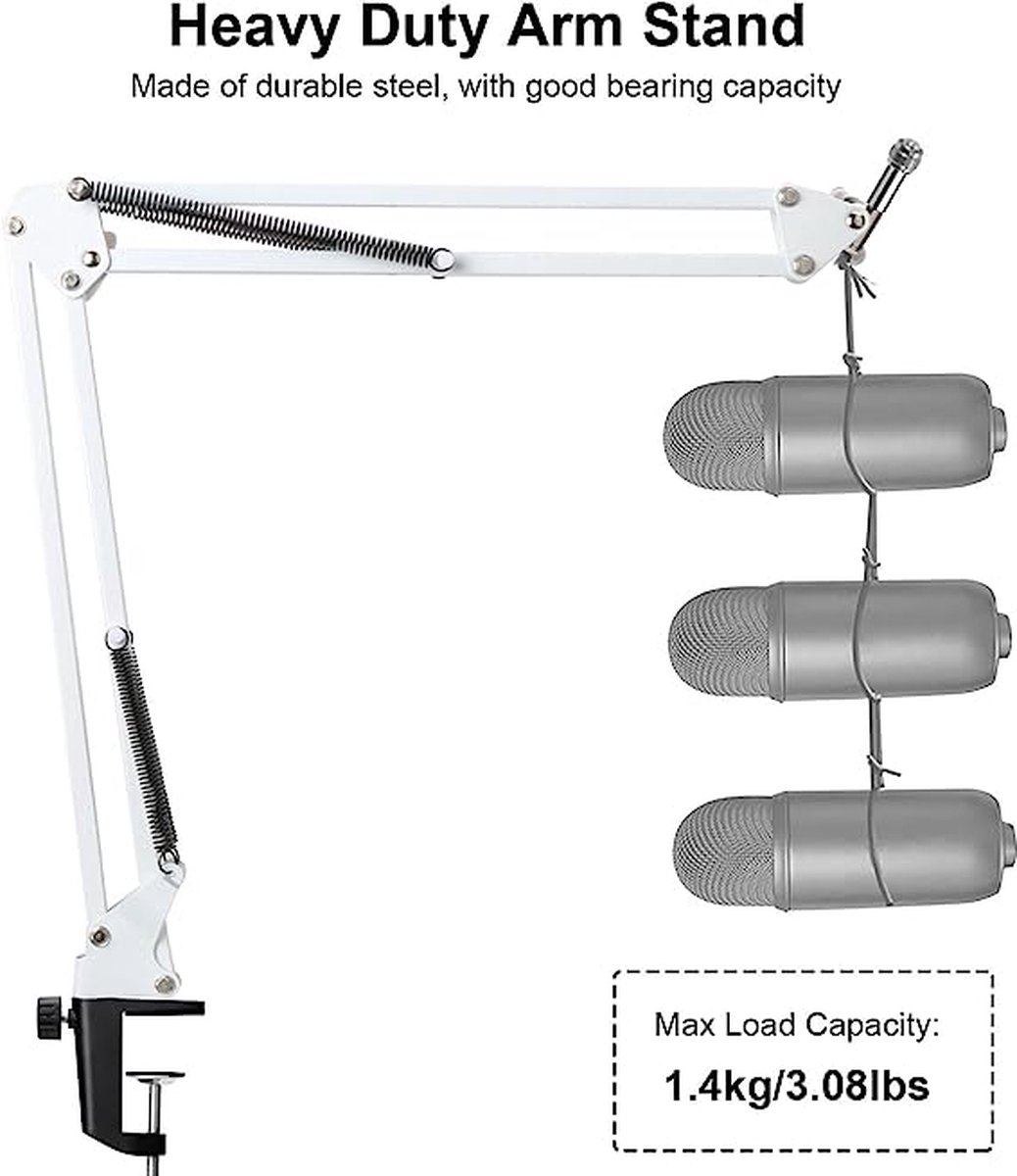 microfoon arm / Microfoon Boom Arm Mic Stand Verstelbare / Microphone ...