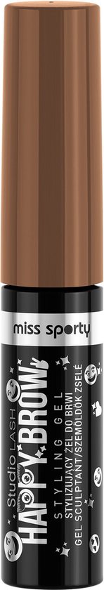 Miss sporty Studio Lash Happy Brow #002 Medium Brown 5ml | bol