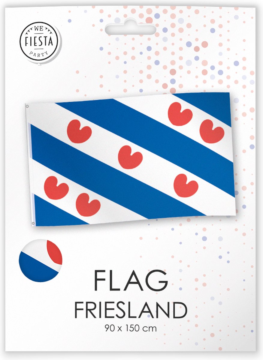 Vlag Friesland 150 x 90 cm | bol.com