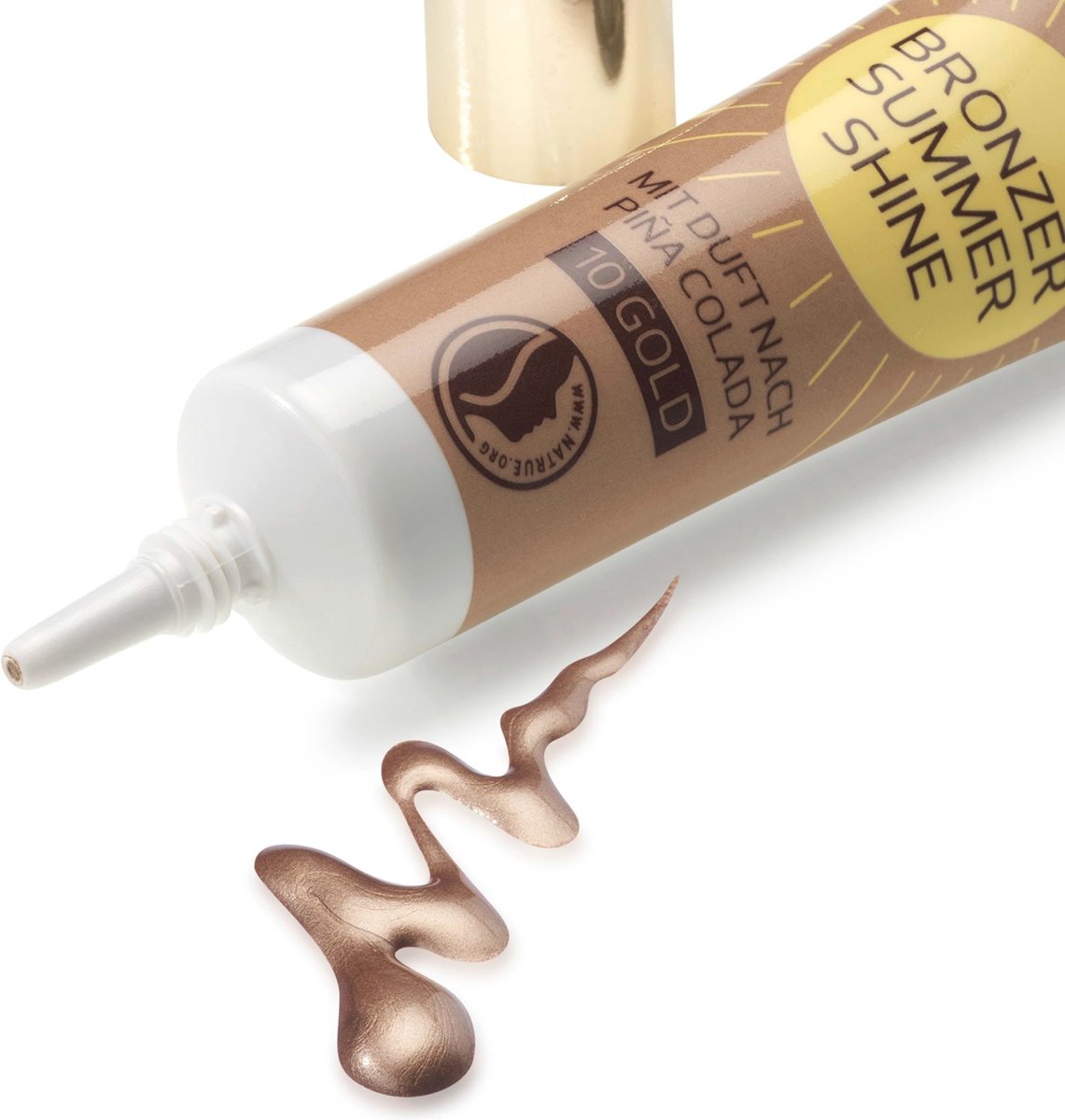 alverde NATURKOSMETIK Bronzer Summer Shine 10 Gold, 15 ml | bol