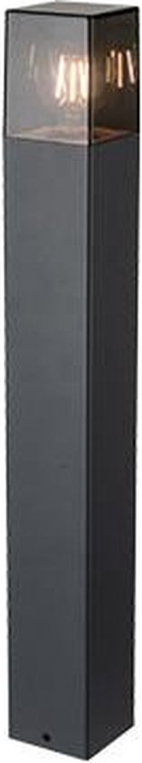 LED tuinlamp vierkant - 230V - E27 fitting - 80cm | bol