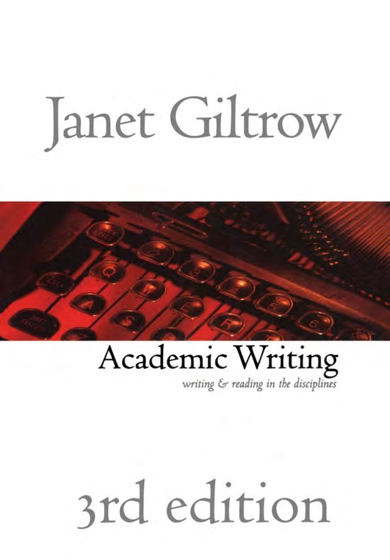 Academic Writing | 9781551113951 | Janet Giltrow | Boeken | bol