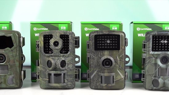 EarthVision Wildcamera Swan - Wifi- Nachtzicht - Professionele 1296P Wildlife camera -... | bol