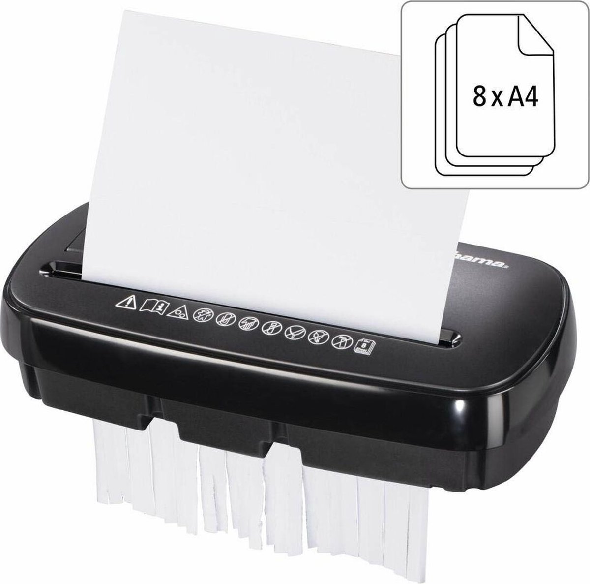 Hama Papiervernietiger Basic S8CD | bol