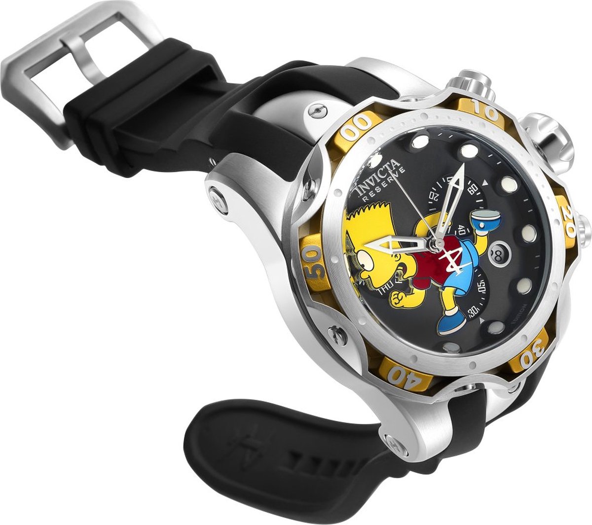 Invicta Simpsons 39019 Quartz Herenhorloge - 52mm | bol.com