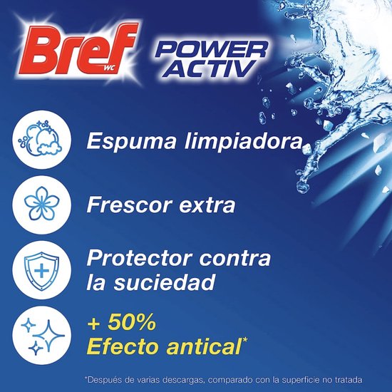 Bref Power Active Hygiëne WC Blok - 10 Stuks | bol.com