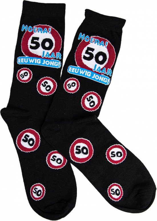 Sokken 50 Jaar - Abraham - Sarah - Fop Artikel - Cadeau - Grappig ...