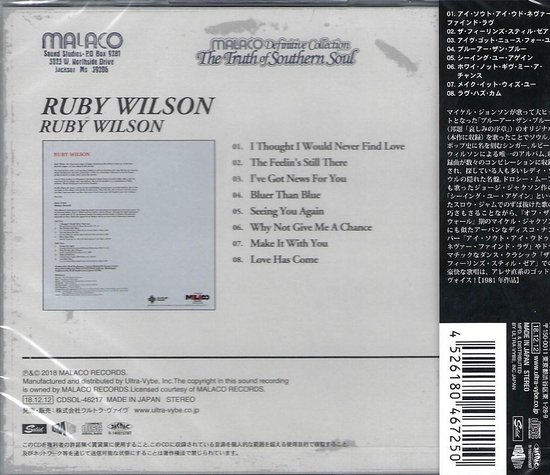 Ruby Wilson, Ruby Wilson | CD (album) | Muziek | bol.com
